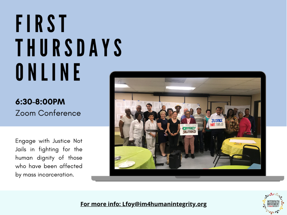 Ending Criminalization: Justice Not Jails – Interfaith Movement for ...